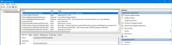 Windows Aufgabenplanung – RADFAK